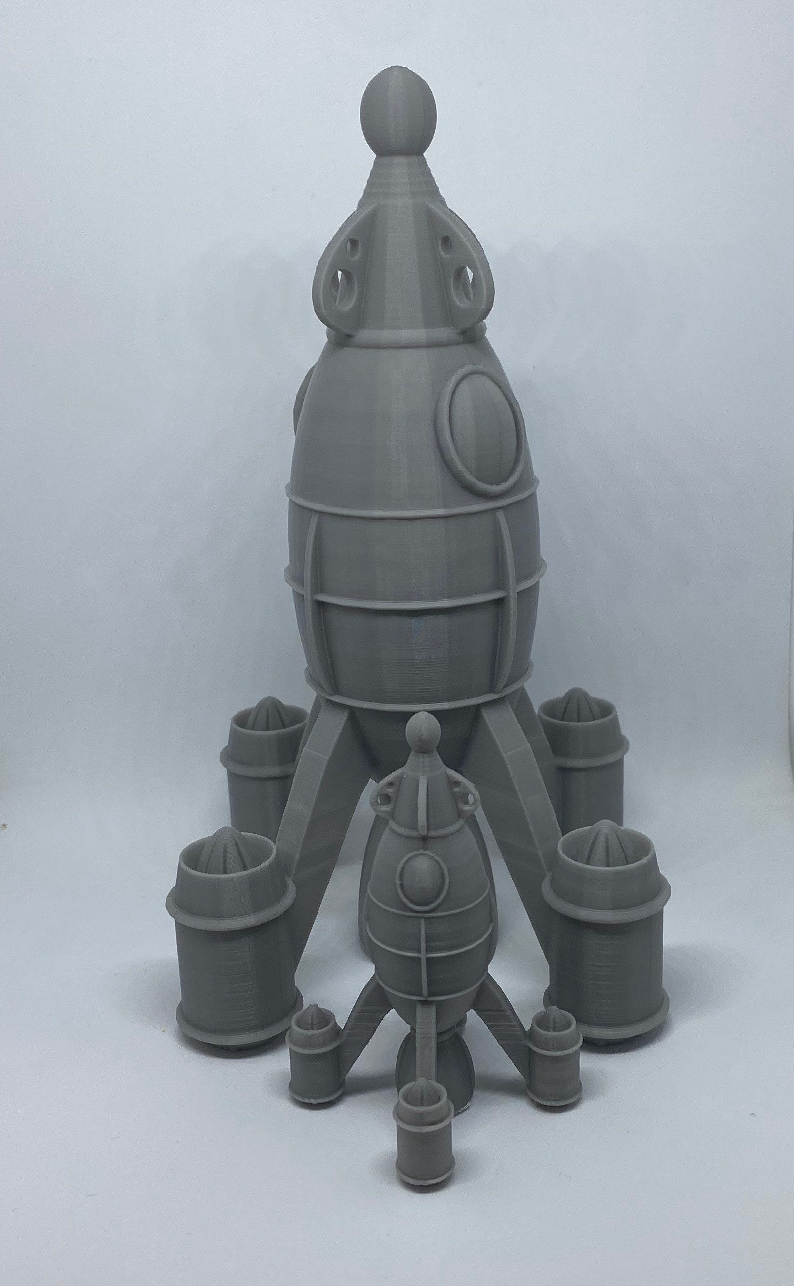 Retro Rocket Ship - Etsy