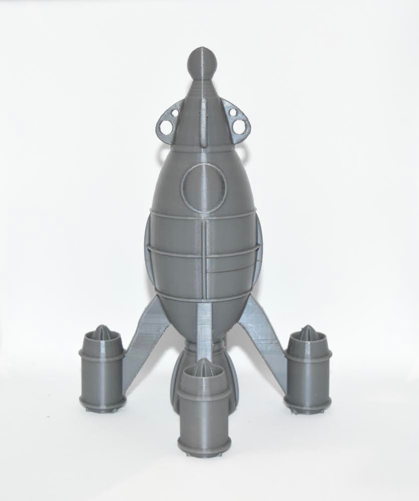 Retro Rocket Ship - Etsy