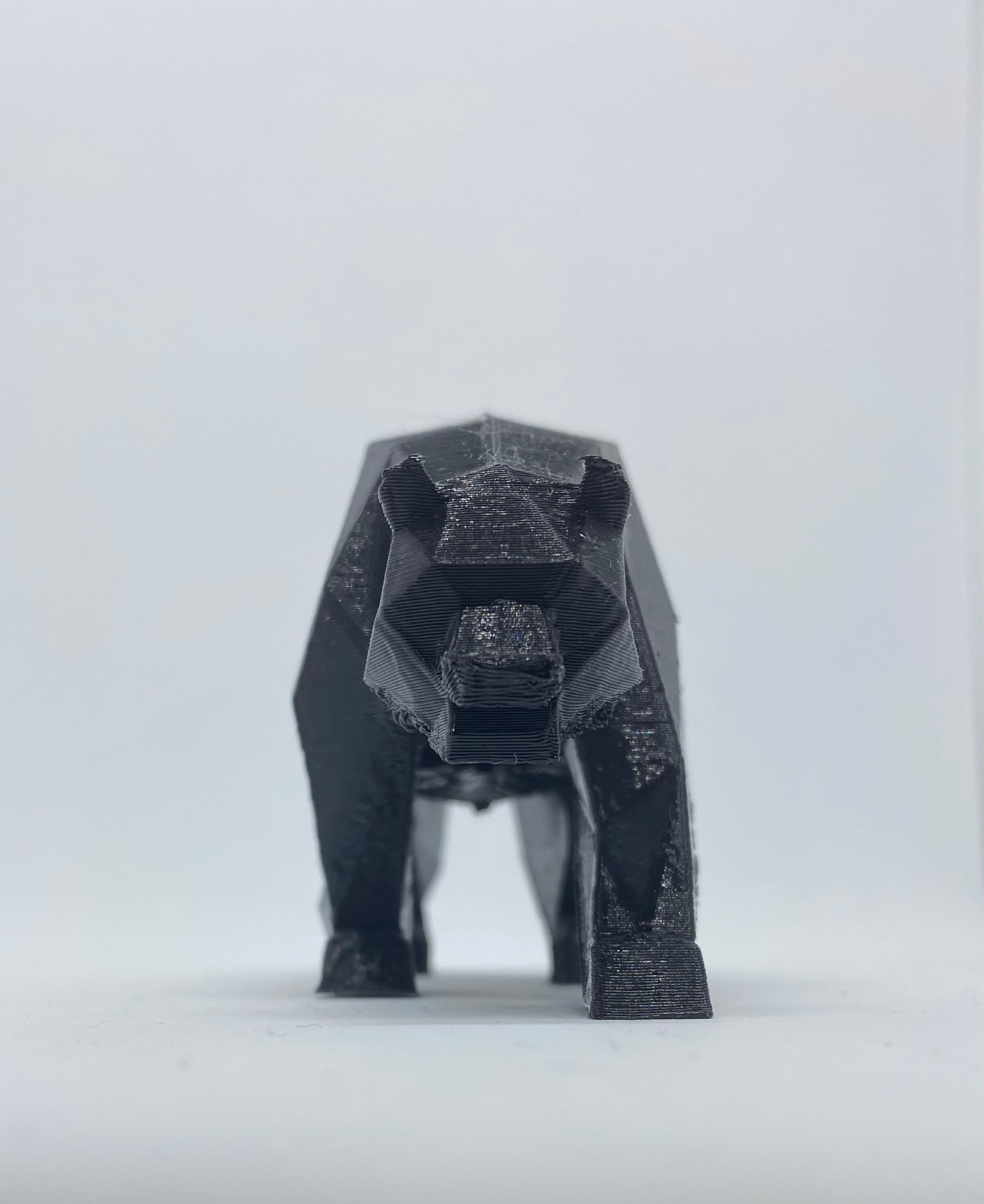 Low Poly Bear - Etsy