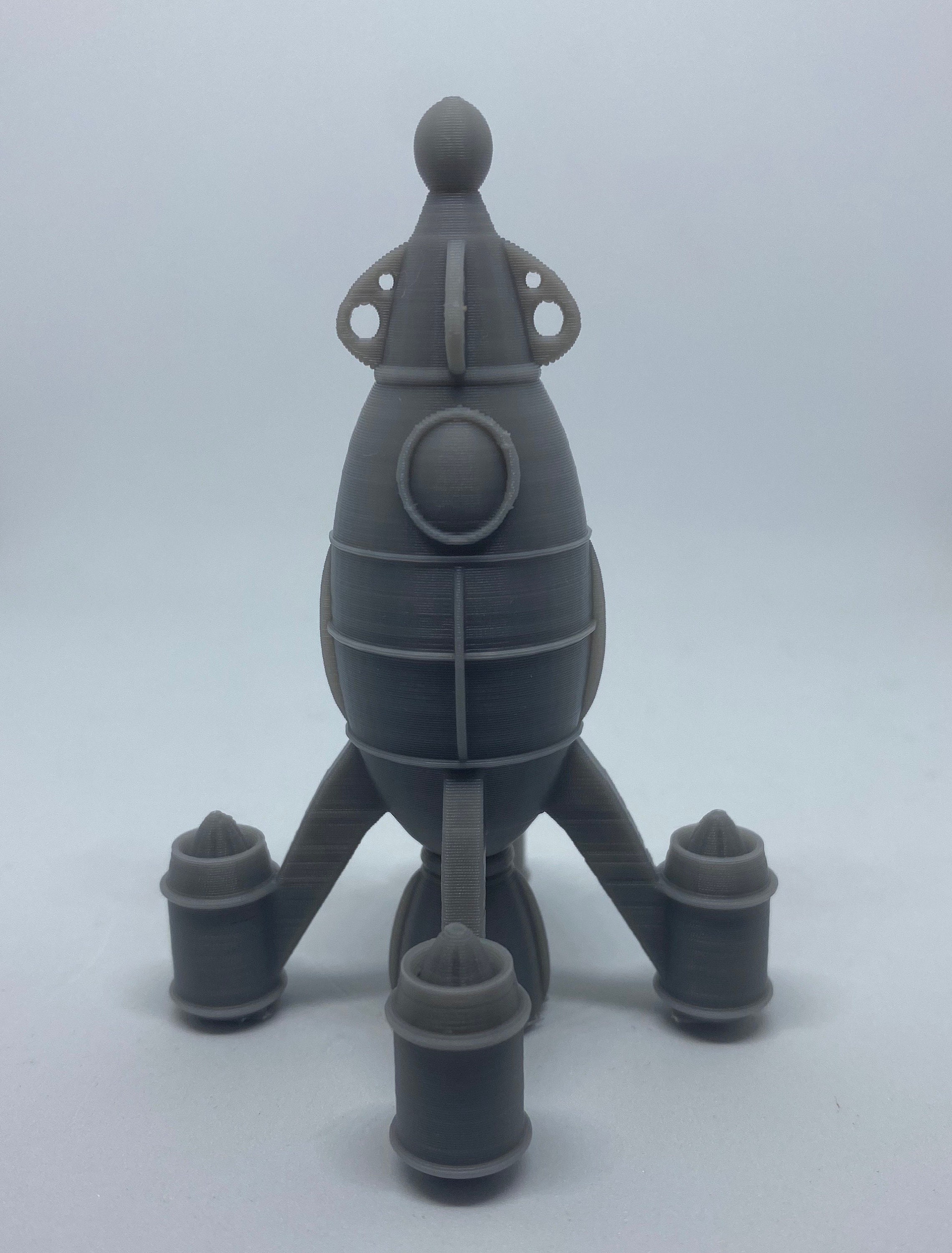 Retro Rocket Ship - Etsy