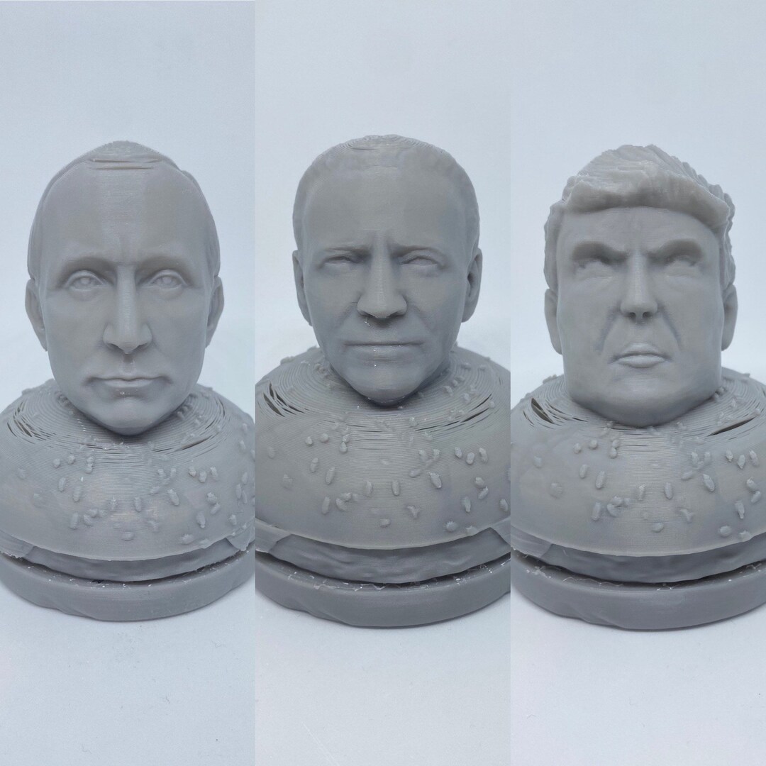 Presidential Patties 3D Print Funny Decor - Etsy