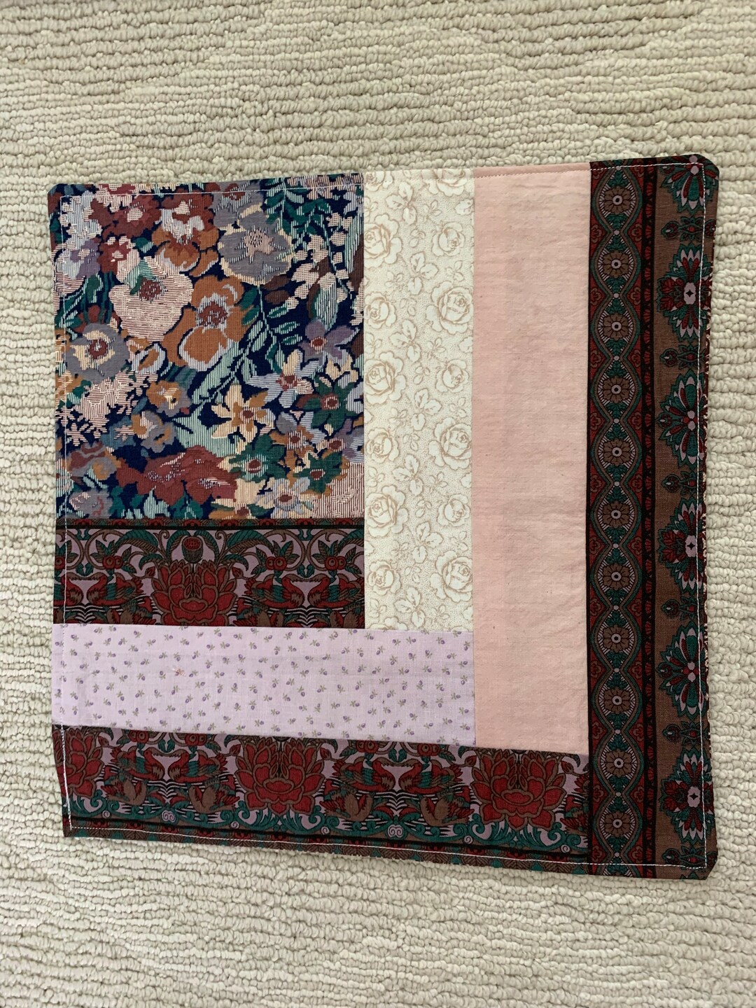 Vintage Material Square - Etsy