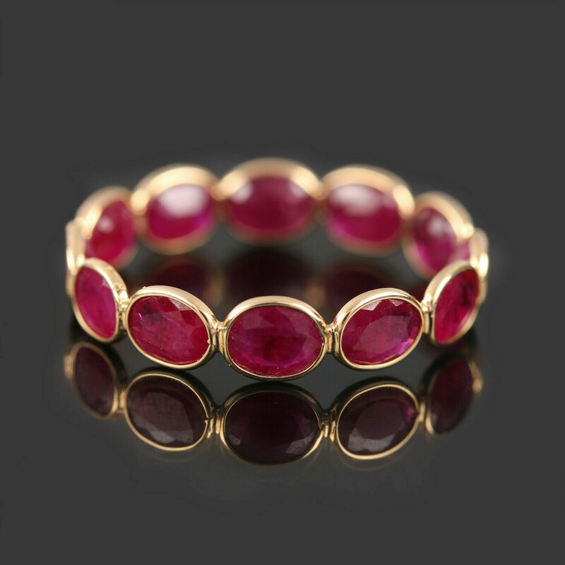 Gold Ruby Ring - Etsy