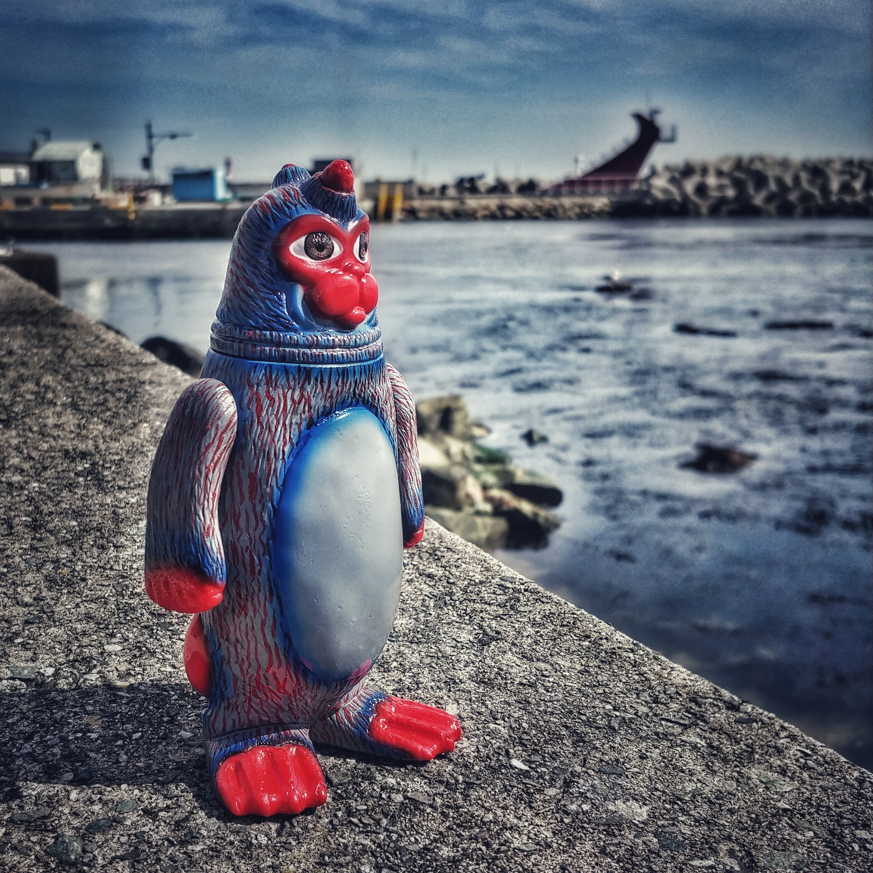 Monkey Magic SEALMON Art Toy, Designer Toy, Sofubi Toy, Soft Vinyl Toy ...