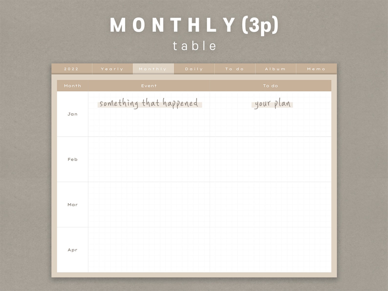 2022 Dated/undated Digital Planner/monthly Yearly Diary/ipad Goodnotes ...