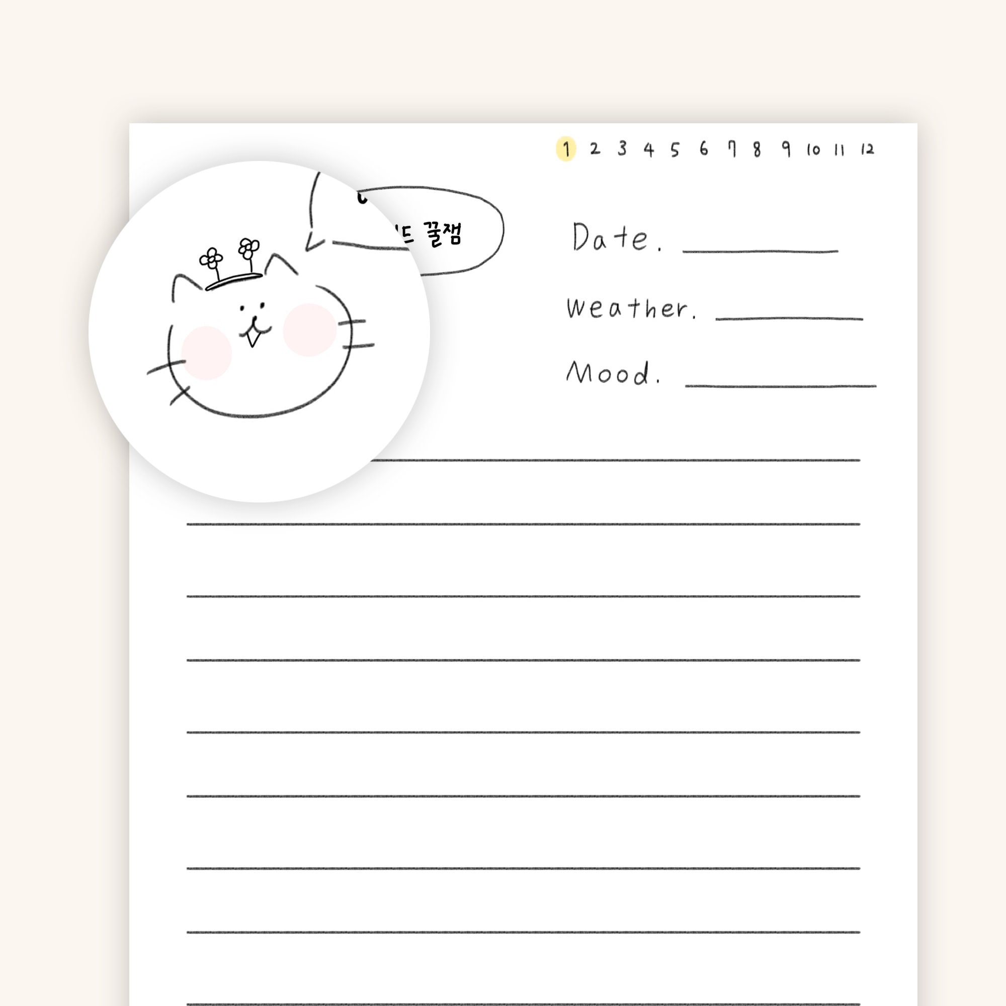 IPad Goodnotes Digital Diary Templates - Etsy UK