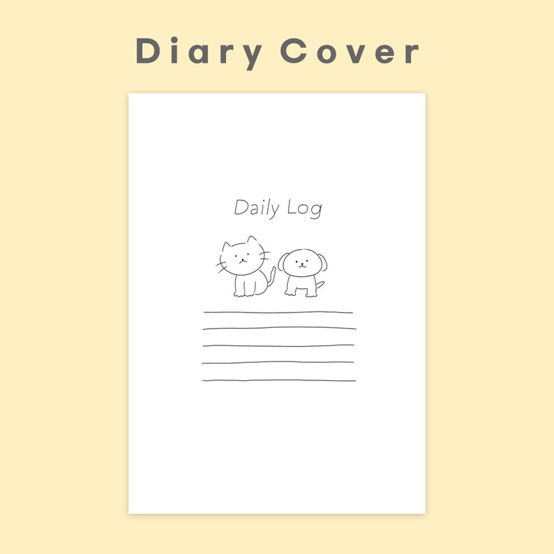 Digital Diary Goodnotes Templates for iPad - Etsy