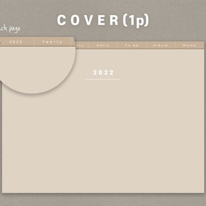 2022 Dated/undated Digital Planner/monthly Yearly Diary/ipad Goodnotes ...