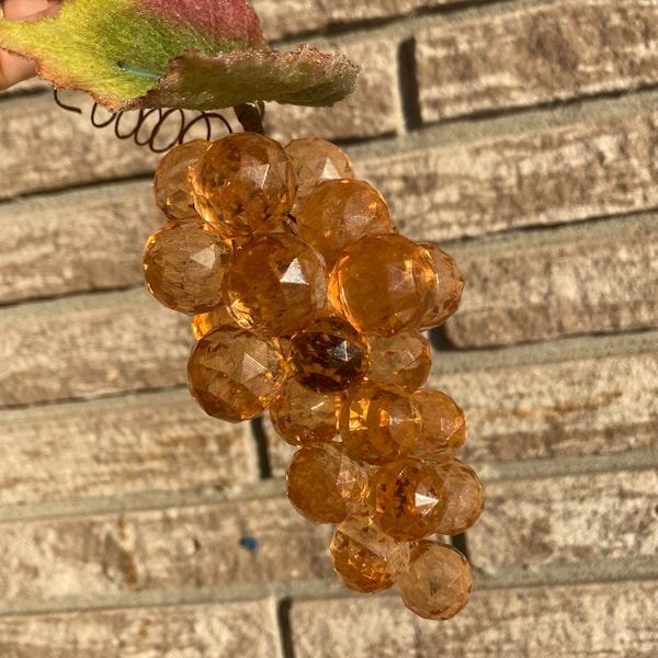 Lucite Grapes - Etsy