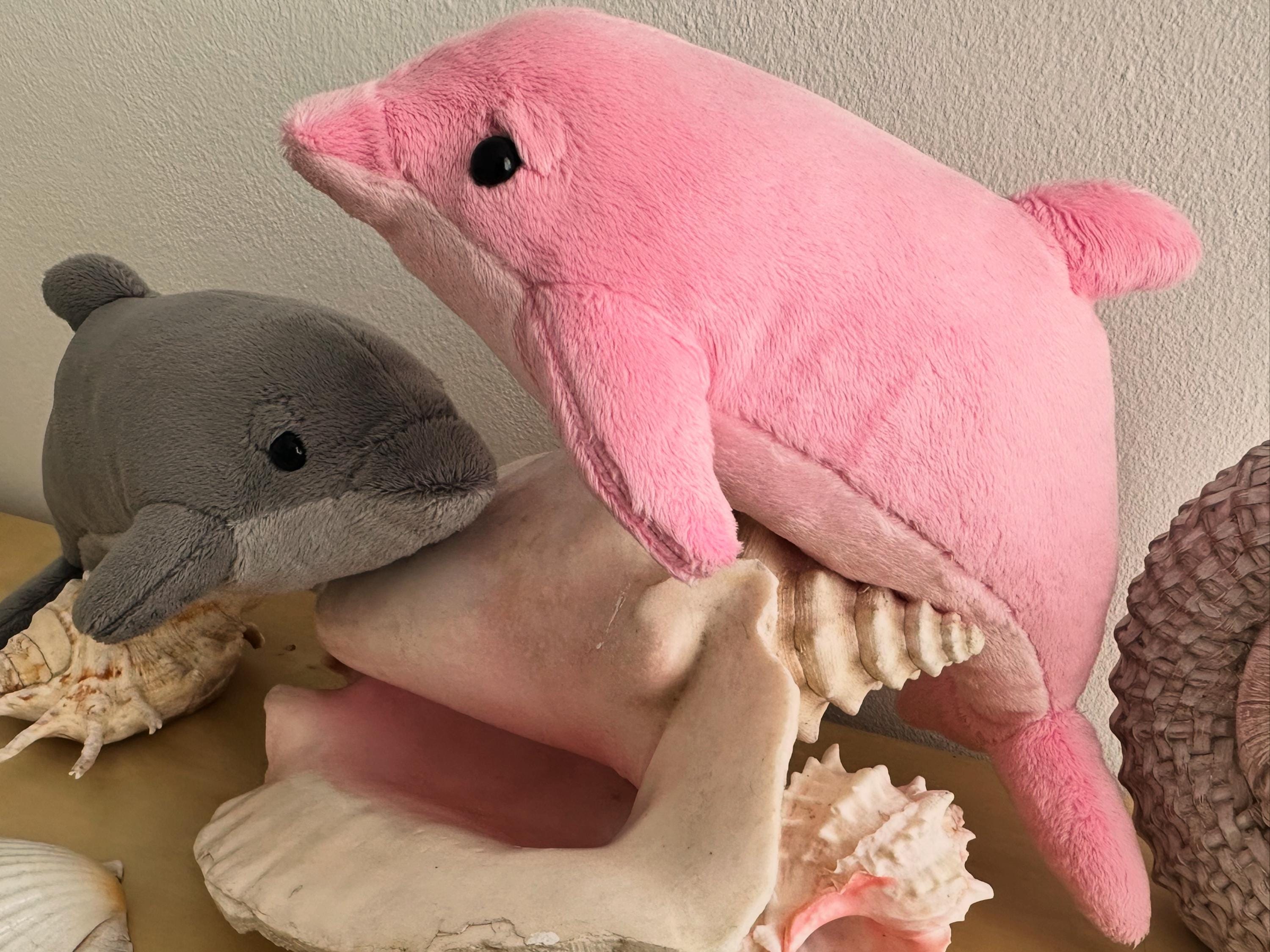 Dolphin Plush Sewing PDF Pattern With Tutorial - Etsy