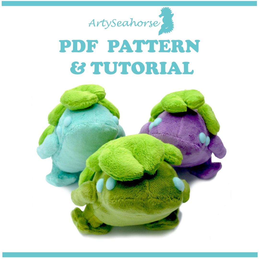 Valheim Inspired Neck Plush Sewing PDF Pattern - Etsy