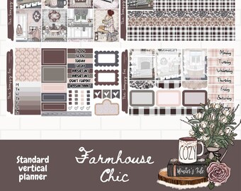 Farmhouse Planner Stickers - Etsy