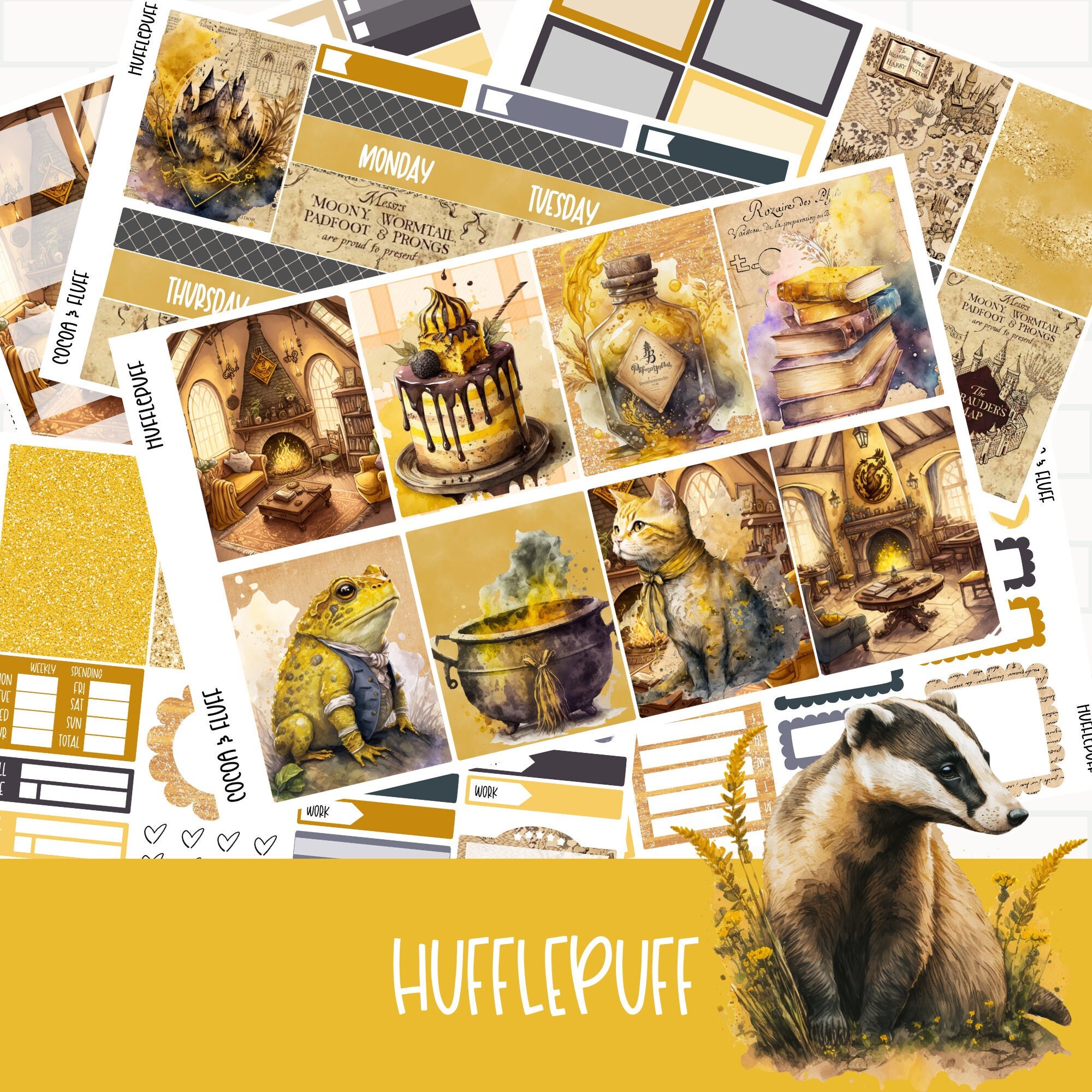Moony Wormtail Padfoot Prongs As Animals
