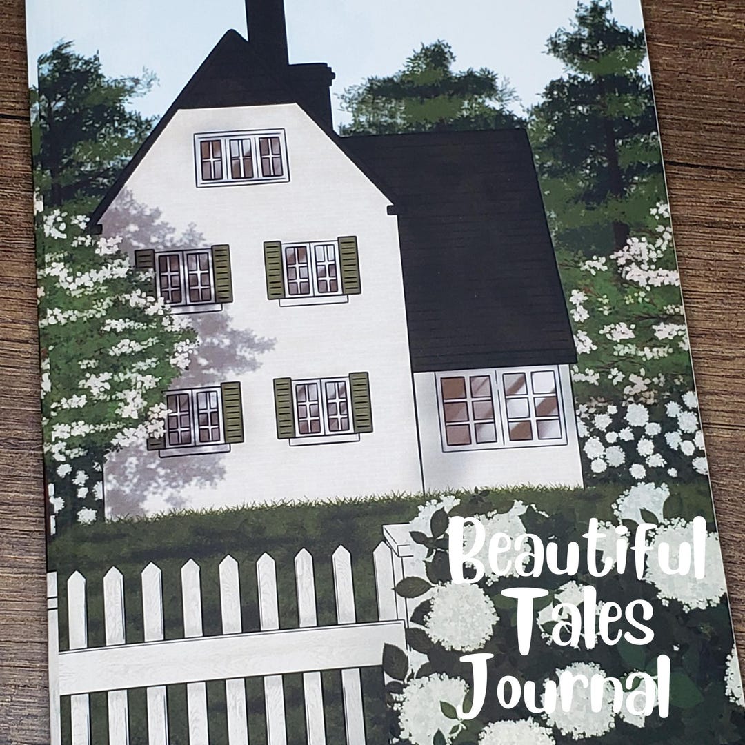 Beautiful Tales Journal, Dot Grid 100 Page Journal, Summer Note Book ...