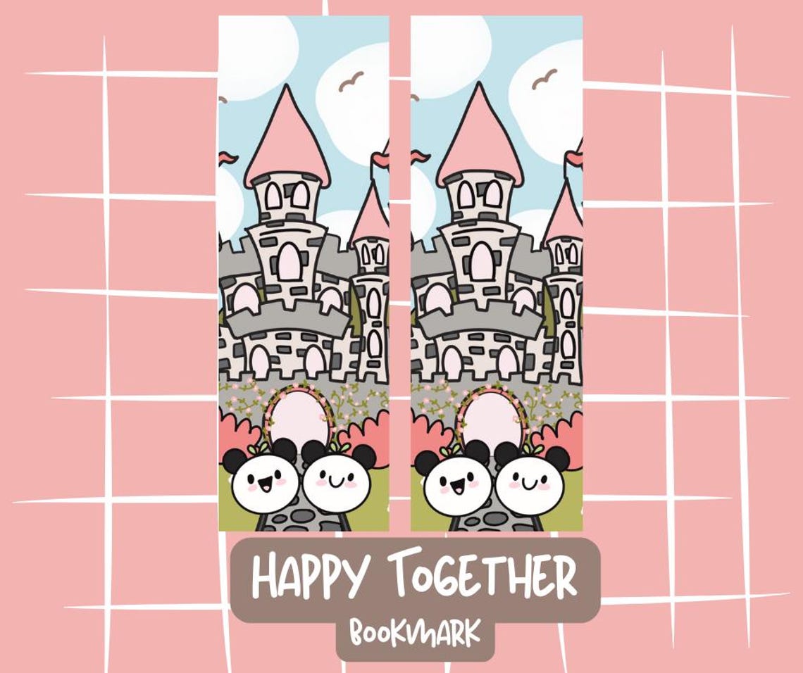 Happy Together Sticker Sheet, Hand Drawn Stickers, Daily Journal, Micro ...
