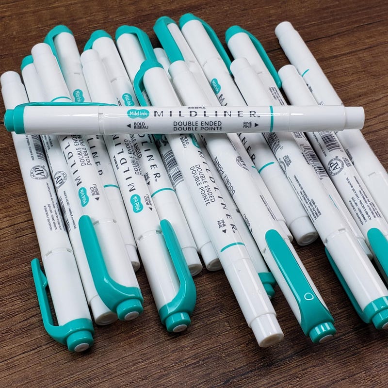 Mildliner Pens - Etsy