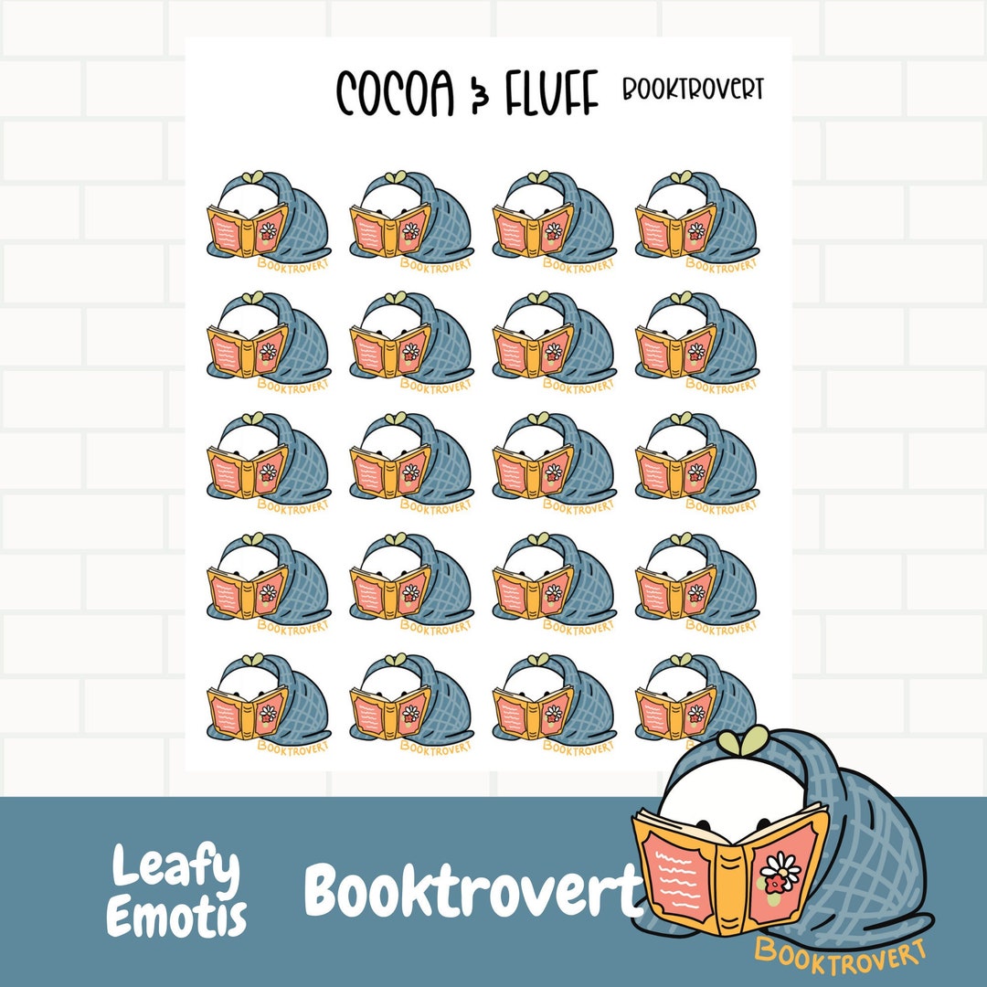 Booktrovert Planner Icons, Hand Drawn Leafy Icons, Leafy Planner Icons ...