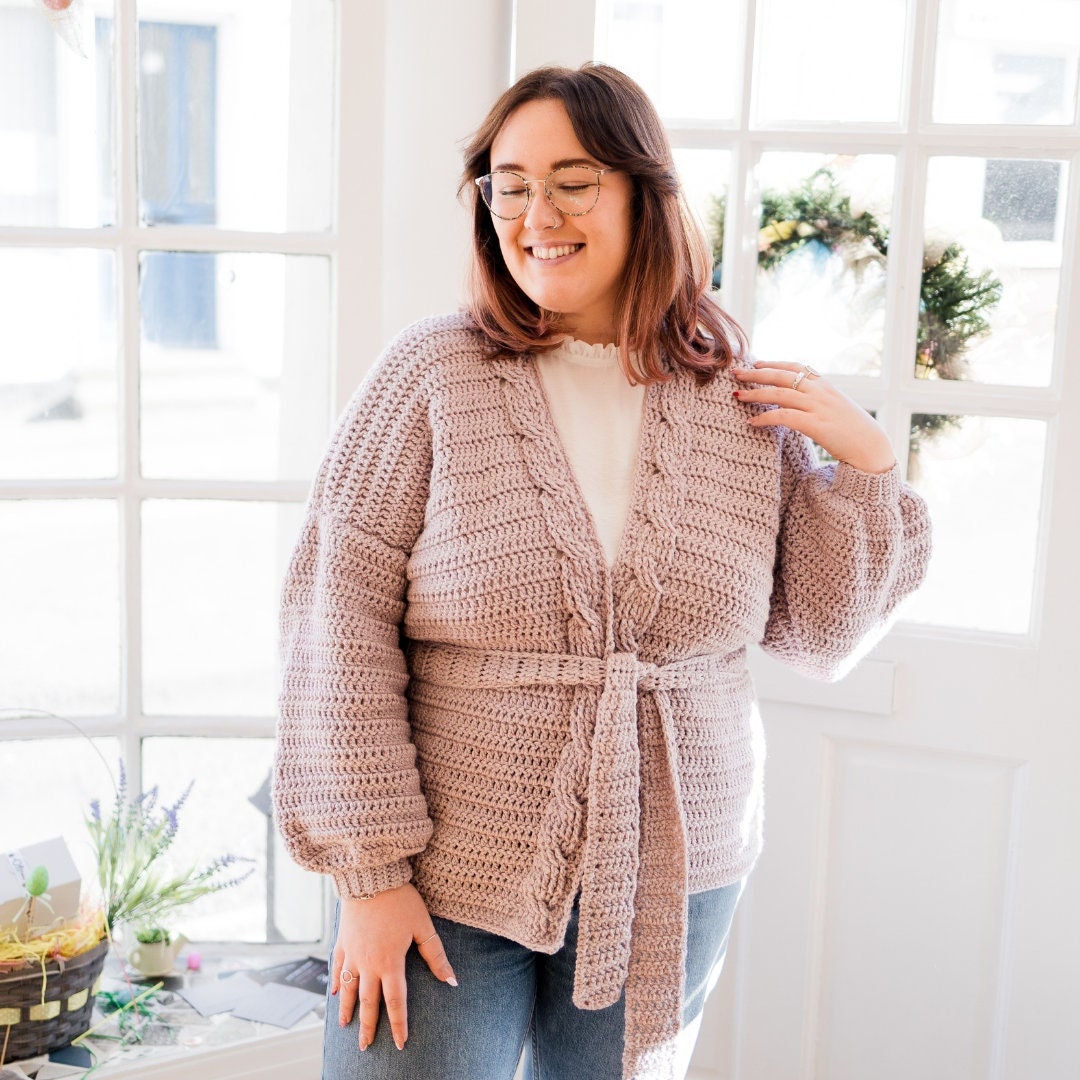 Prue Cardigan Crochet Pattern - Etsy