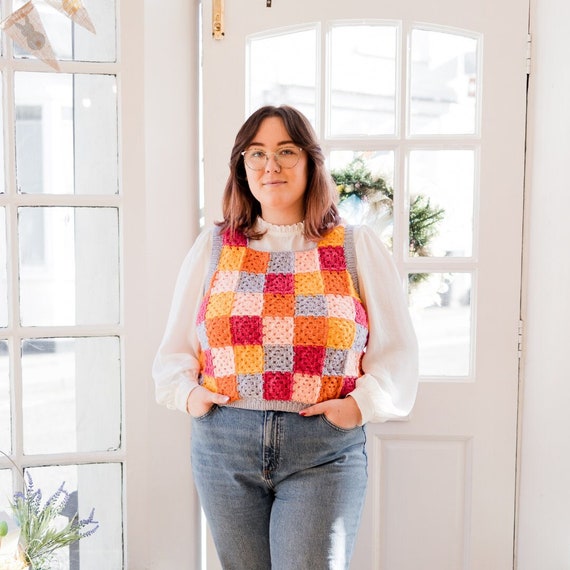 Jilly Slipover Crochet Pattern - Etsy