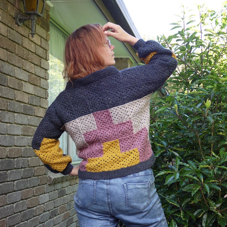 Jilly Cardigan Crochet Pattern | Etsy