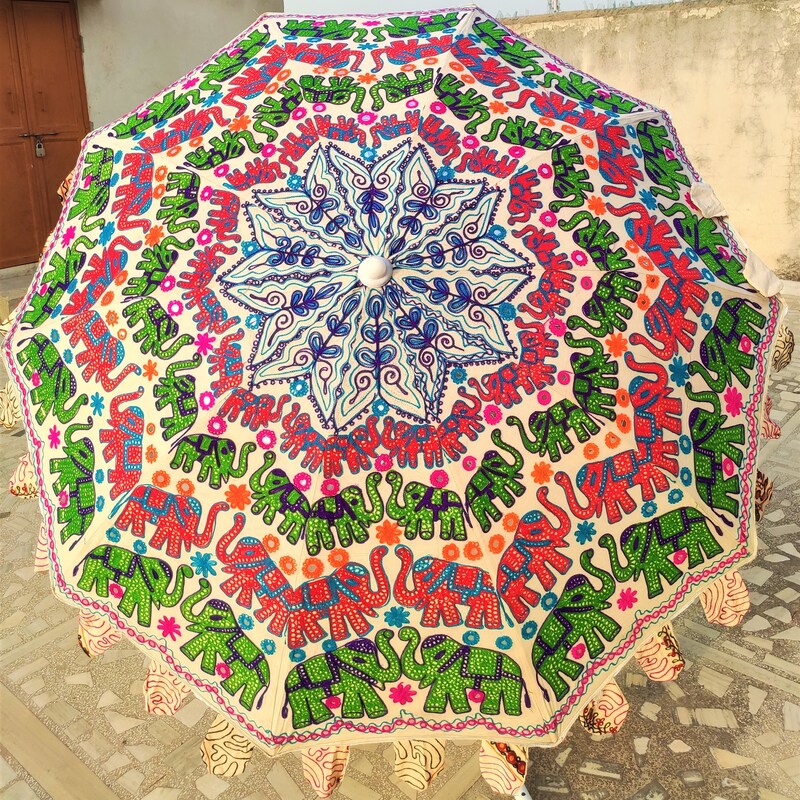 Garden Parasol - Etsy UK