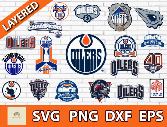 Edmonton Oilers Logo NHL Hockey SVG cut file for cricut files | Etsy