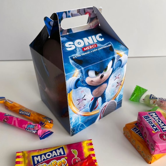 Sonic 5 Sonic Surprise Candy Boxes for Birthday Guests - Etsy Canada