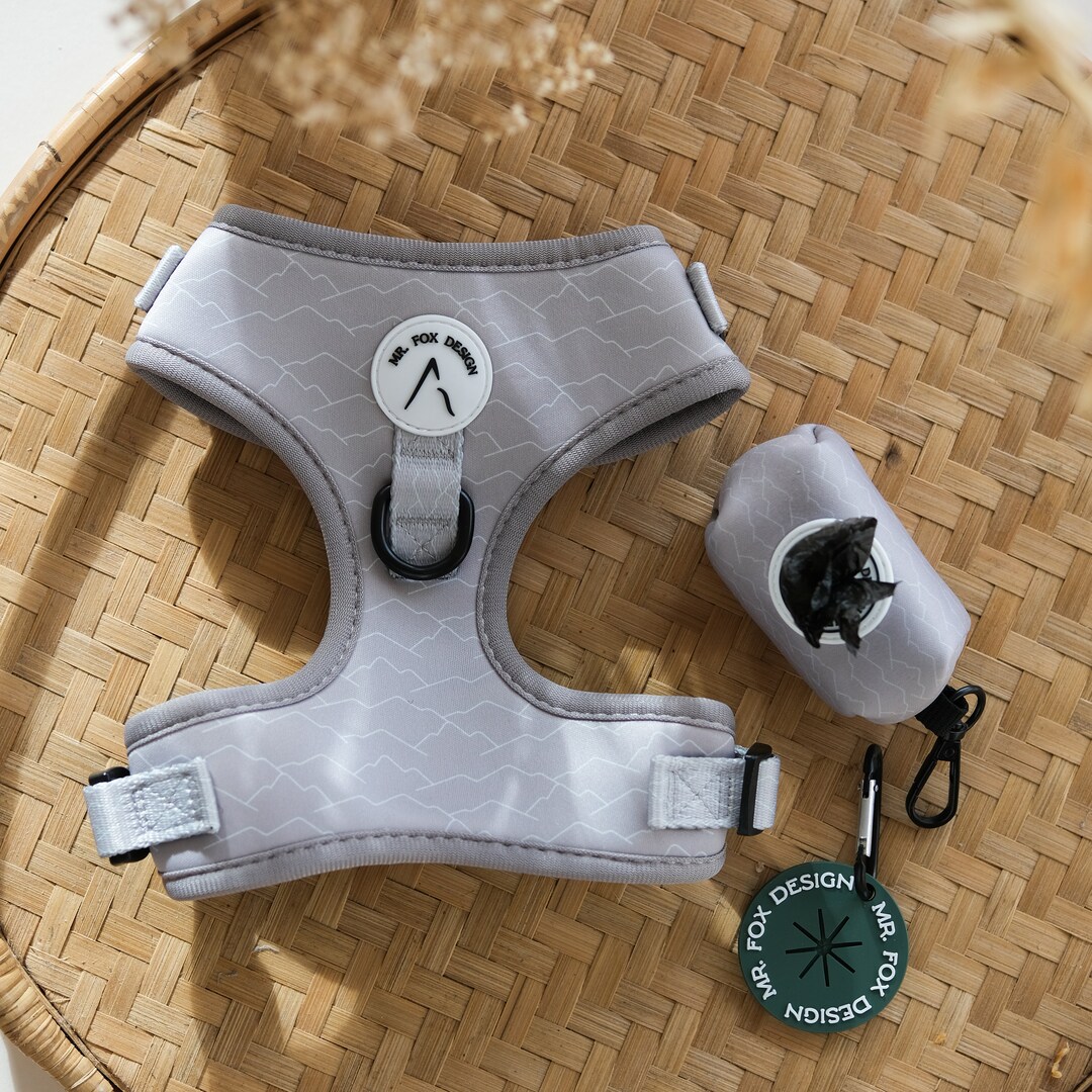 Dog Harness nordkette SET With Matching Poop Bag - Etsy