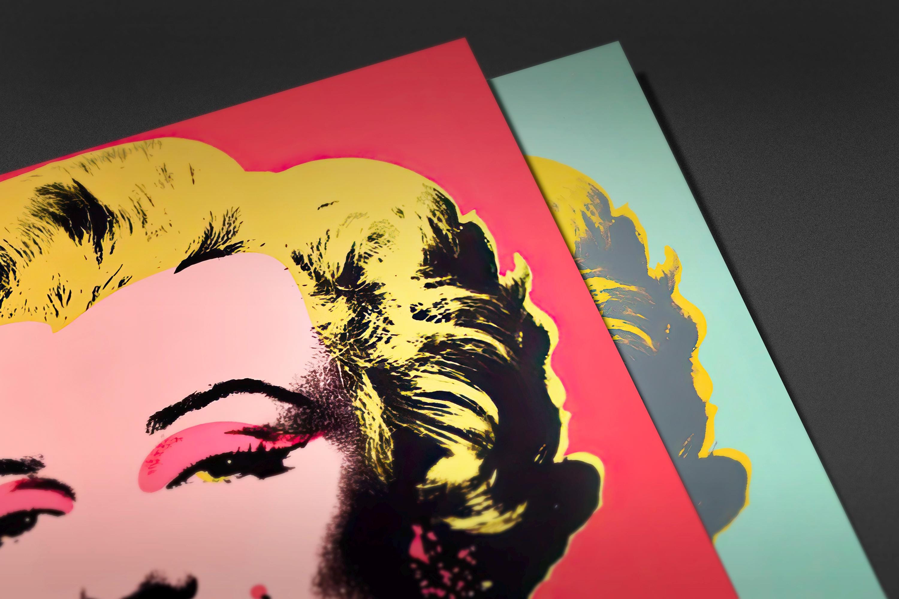 Marilyn Monroe by Andy Warhol Pop Art : Maximalist Wall Art | Vintage ...