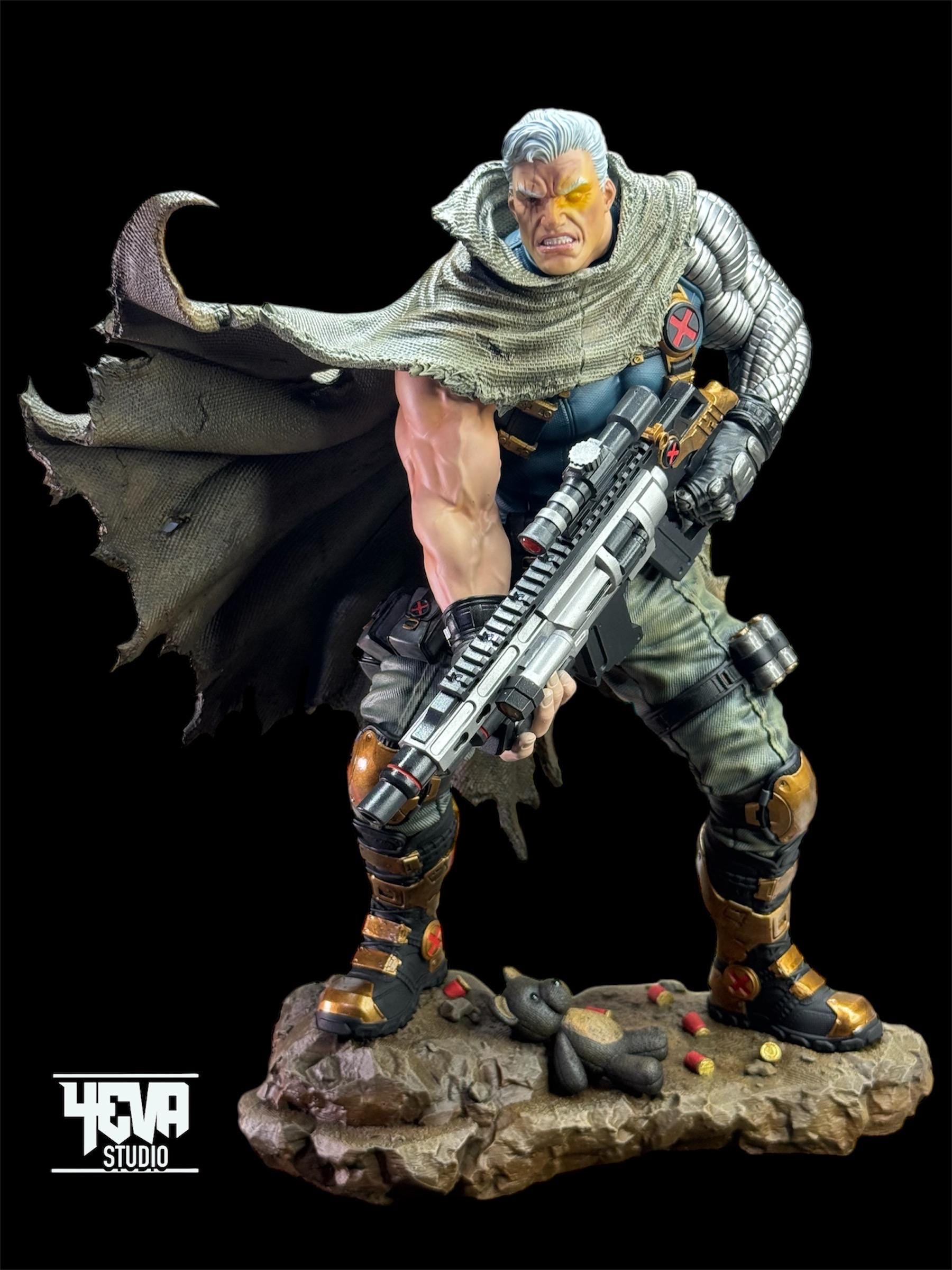 CABLE X-MEN Statue 1:6 Scale - Etsy