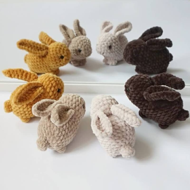 Dwarf Rabbit Crochet Pattern - Etsy