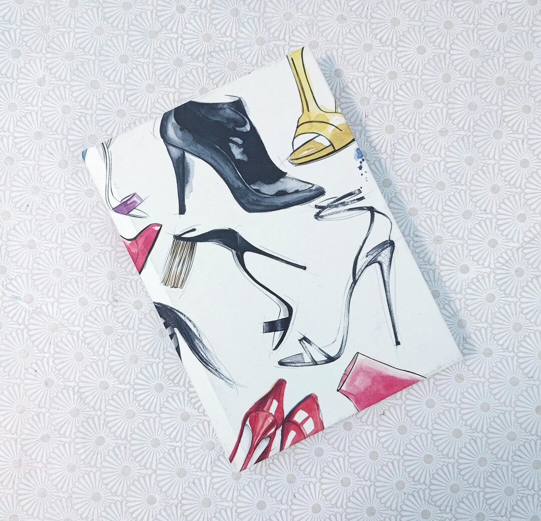 Shoe Sketch Journal: Angie Rehe Drawing Cartridge Paper Sketchbook - Etsy