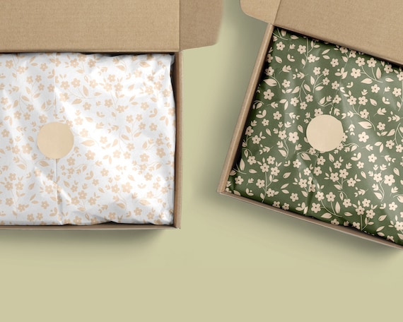 Botanical Tissue Paper Design-floral Tissue Paper | Etsy