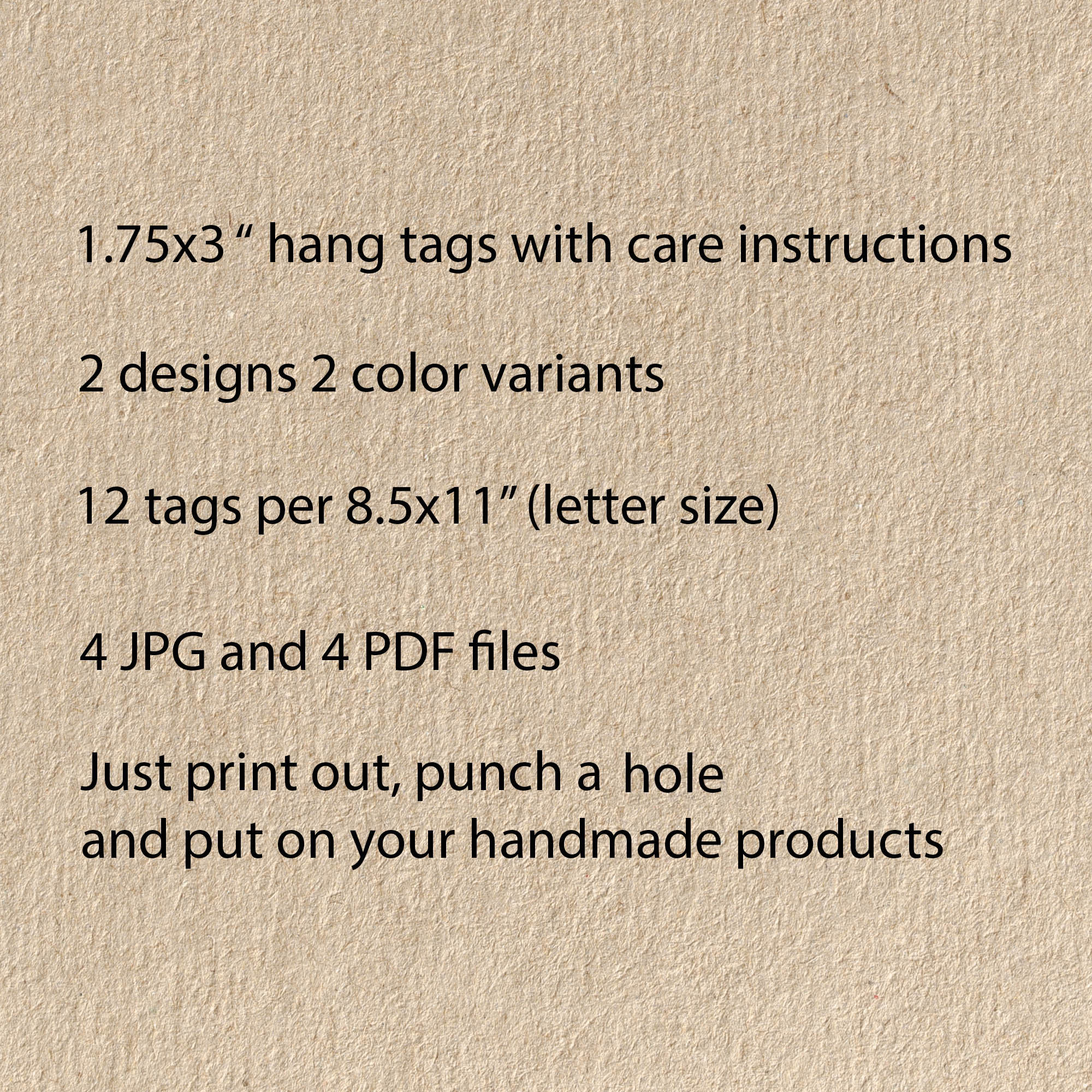 Care Instructions Tags for Handmade Knit Crochet Items-washing - Etsy
