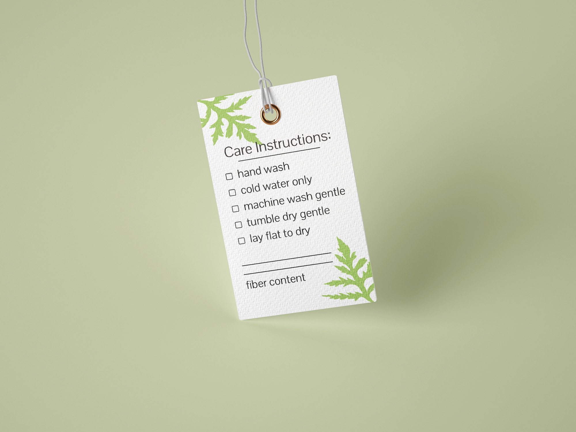 Care Instructions Tags Labels for Makers-hand Crafted Knitwear | Etsy