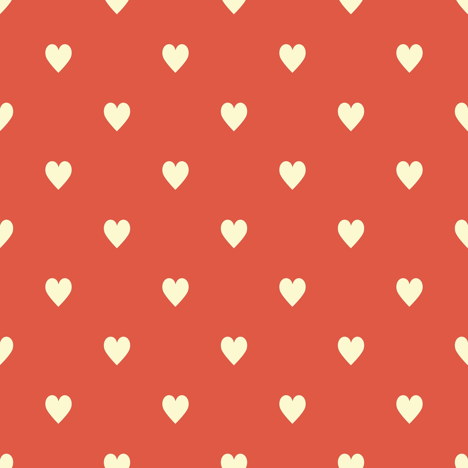 Seamless Hearts Pattern Digital Paper Vintage Heart Pattern - Etsy