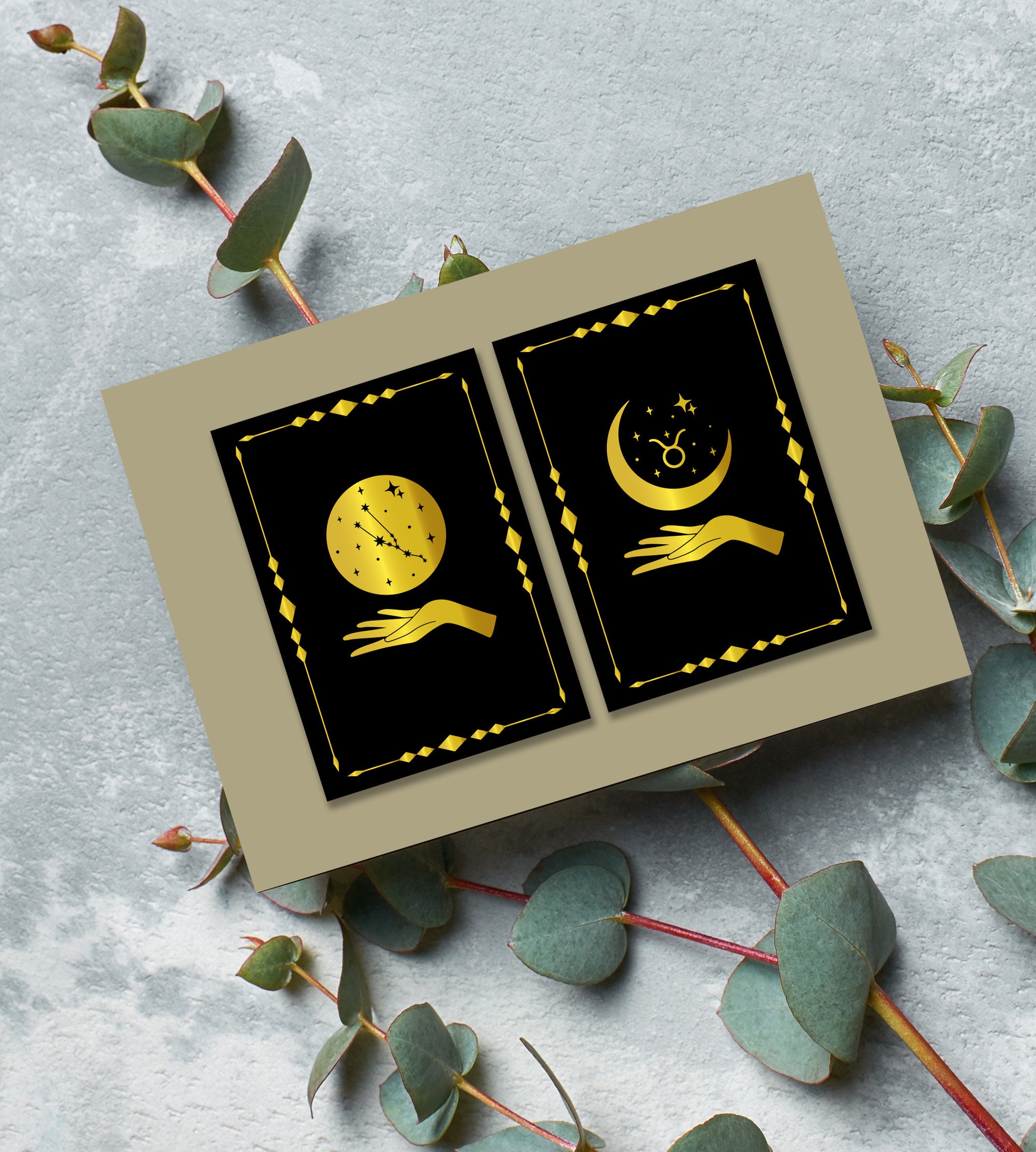 Moon Svg-zodiac Svg Taurus Sign Star Constellation-esoteric Spiritual ...