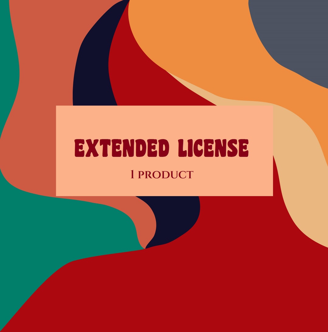 Extended License for Unlimited Sales for 1 Product (may Include Sets ...