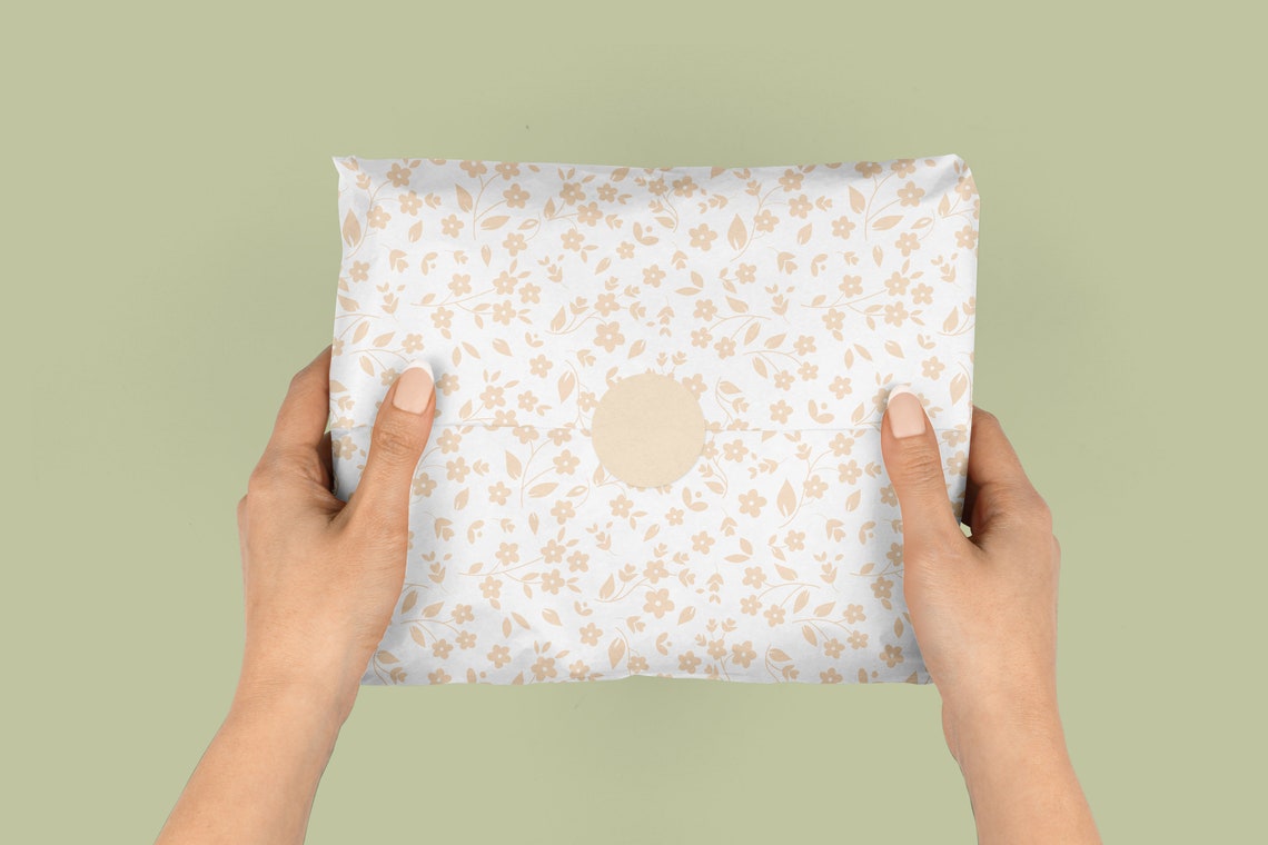 Botanical Tissue Paper Design-floral Tissue Paper | Etsy