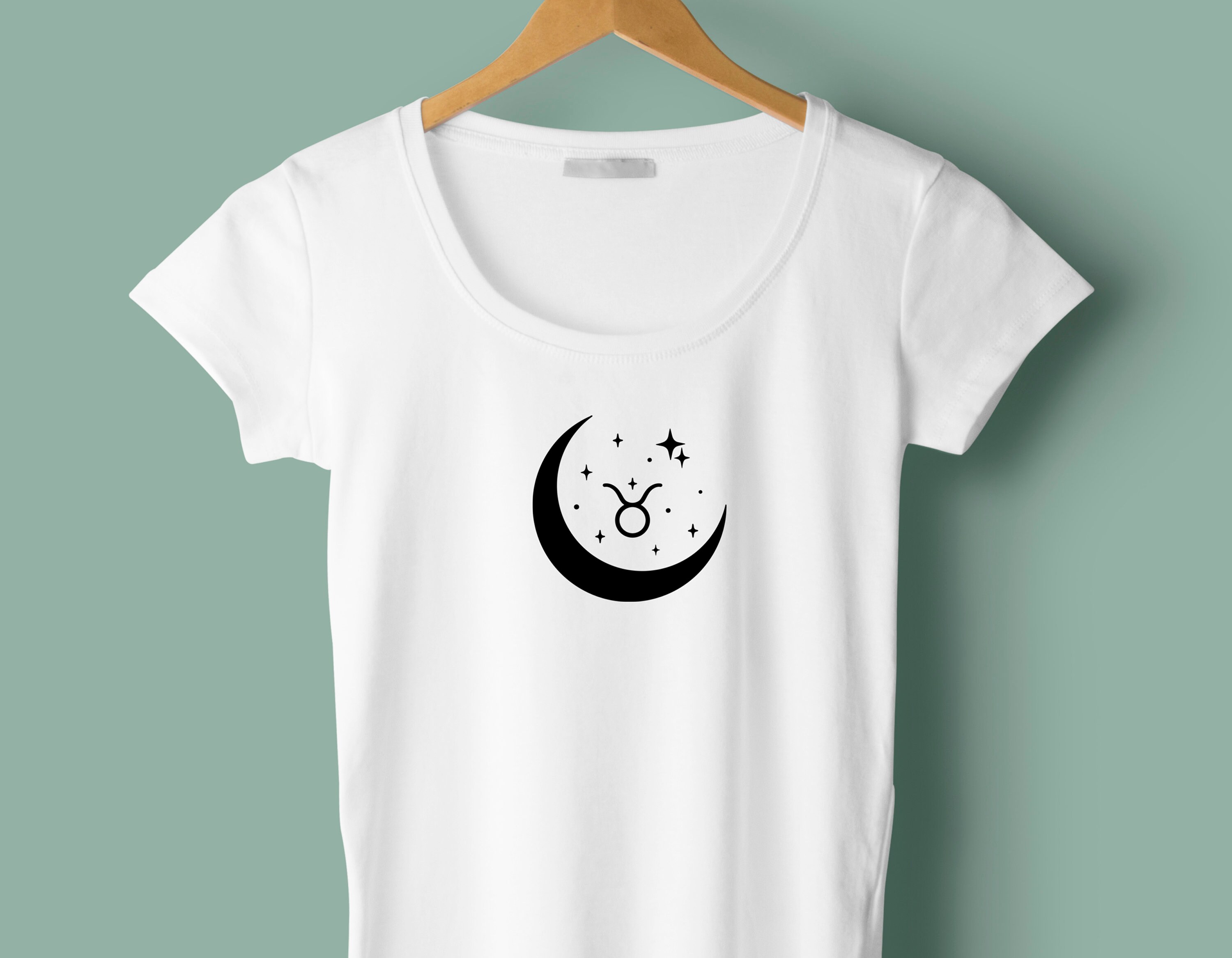 Moon Svg-zodiac Svg Taurus Sign Star Constellation-esoteric Spiritual ...