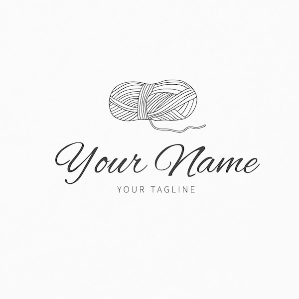 Yarn Logo Design - Etsy