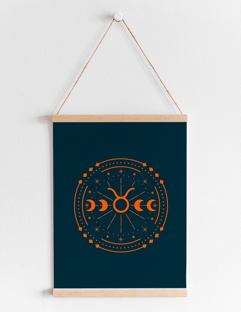 Taurus Symbol Svg-astrology Wheel Svg-sacred Geometry - Etsy