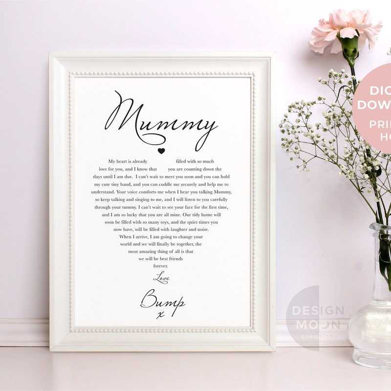 Mummy From Bump - Etsy UK