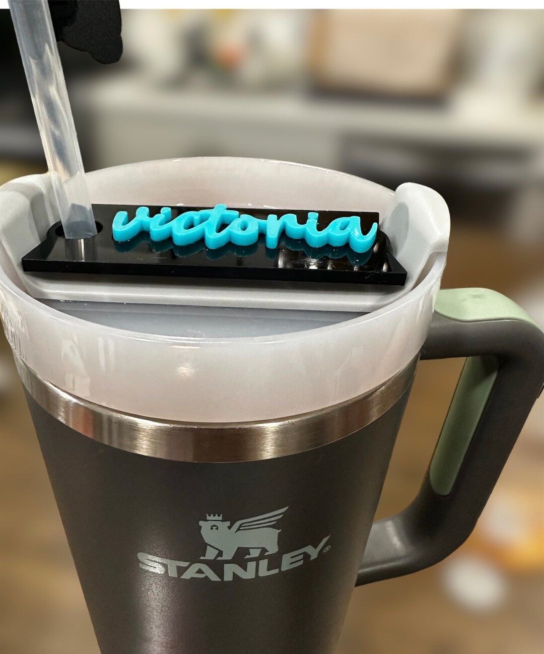 Custom Stanley 40 Oz or 30 Oz Tumbler Name Platepersonalized Stanley ...