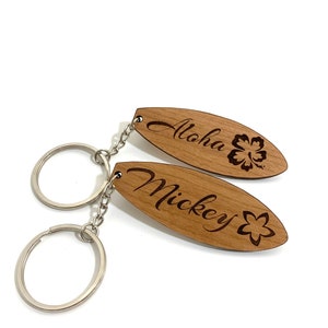 Custom Surfboard Keychain*laser Engrave** - Etsy