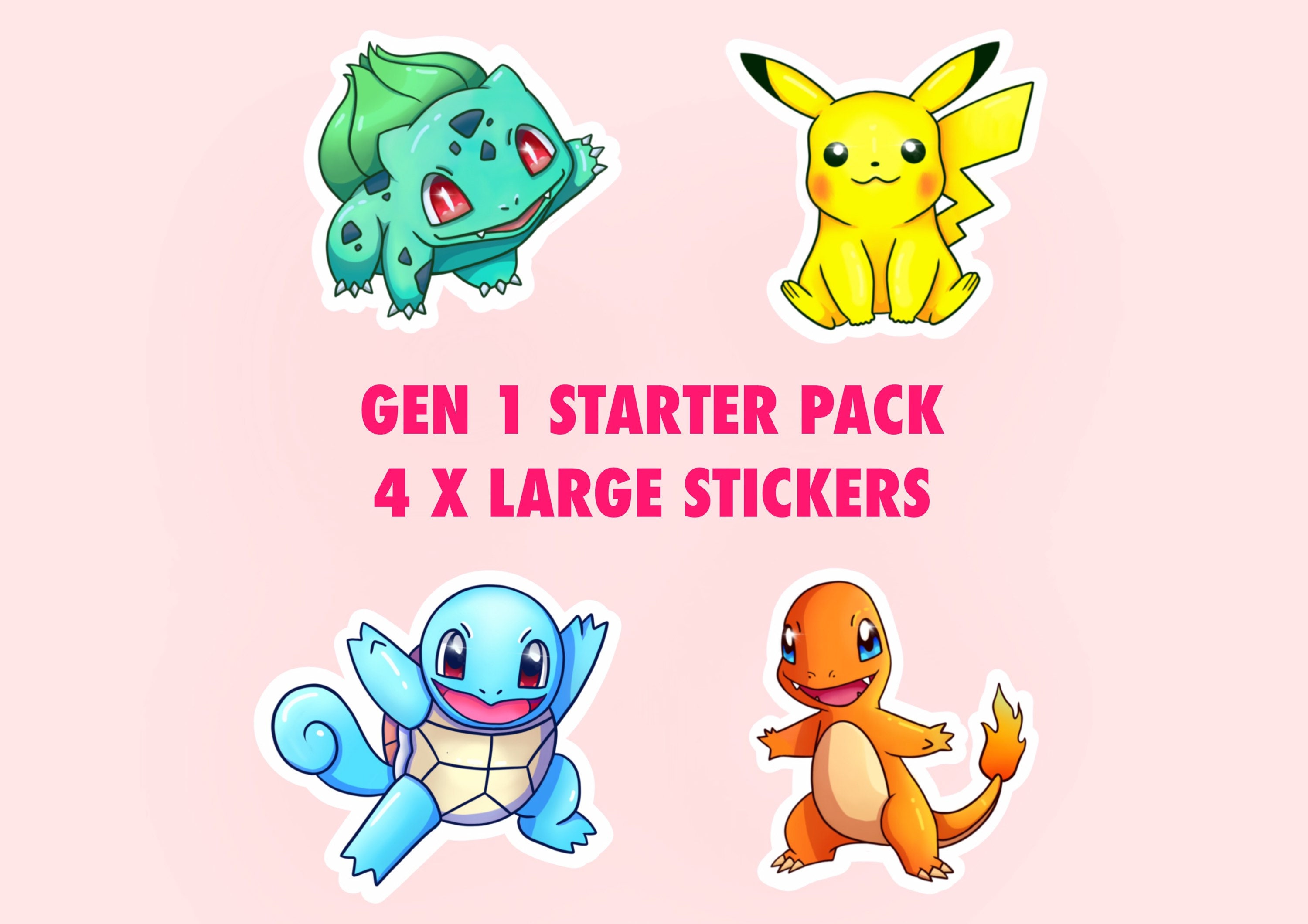 Kanto Starter Pokemon Wallpaper