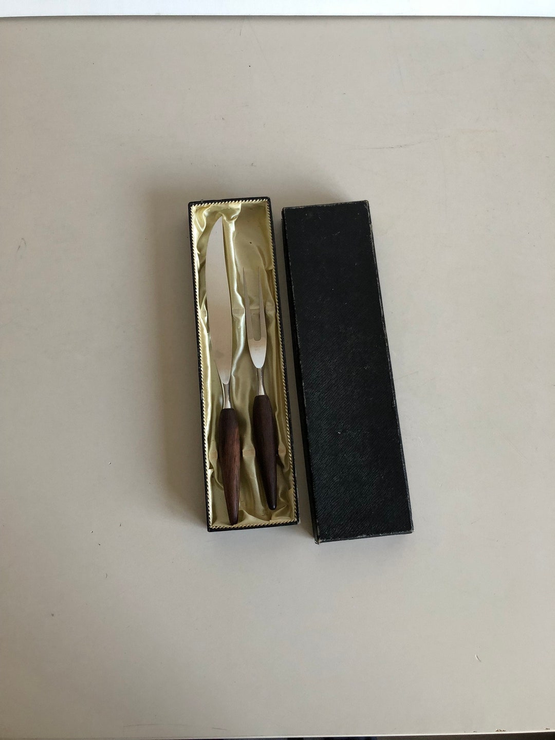 Cutlery Solingen Stainless Germany in Original Holder Knife and Fork - Etsy