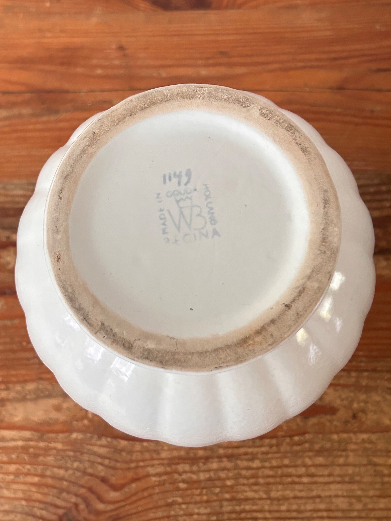 Vase / Flower Vase - Delft Pottery - Regina - Number 1149 - Made in ...