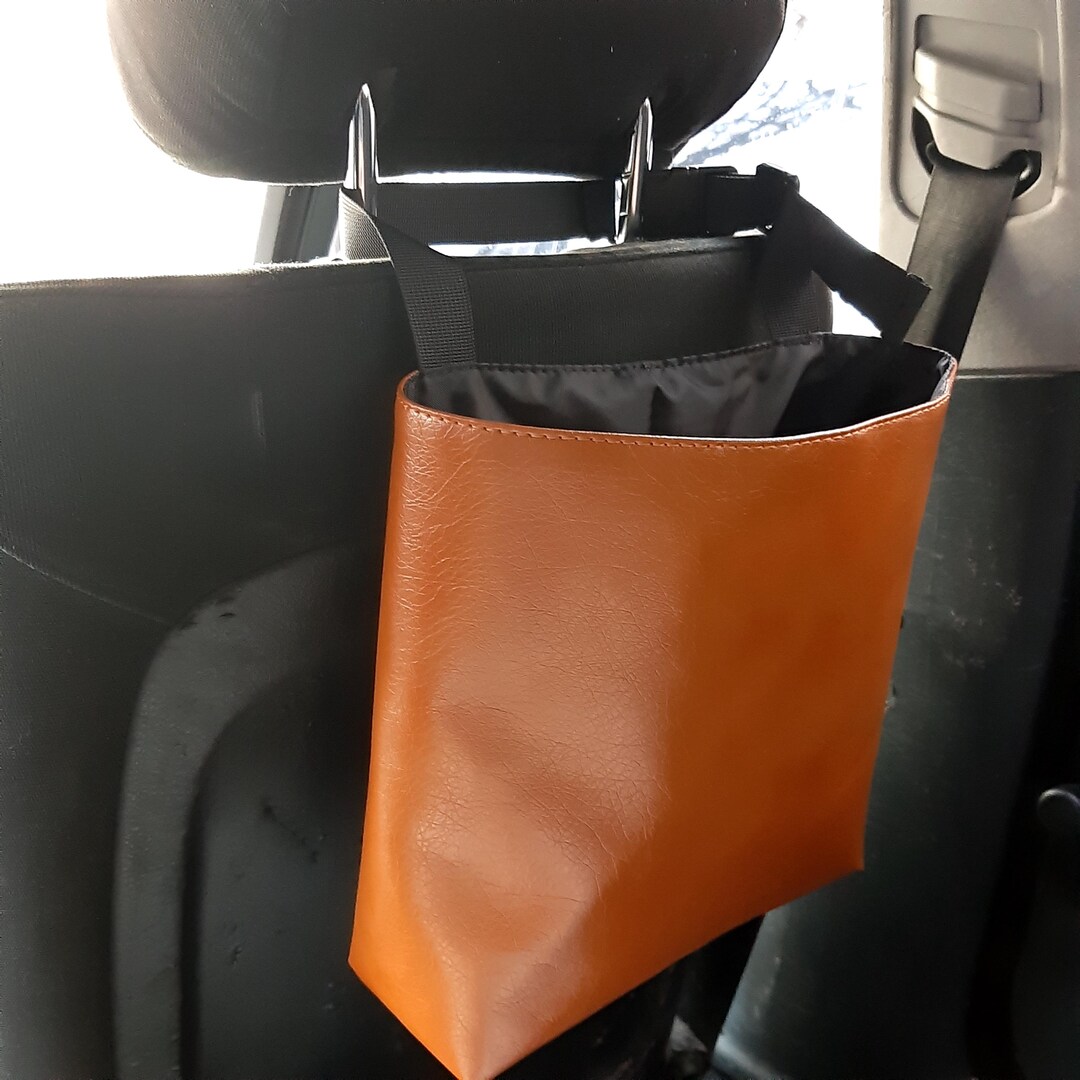 Reusable Car Headrest Trash Bag Waterproof Over Seat Car Organiser - Etsy