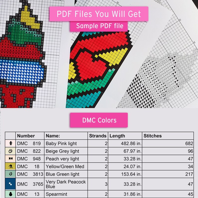 Cross Stitch Pattern Letter R Alphabet Pattern Floral - Etsy